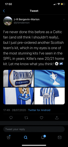 New KIt - Killie Kickback - KillieFC.com