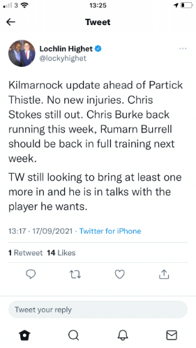 Transfer Summer 2021 - Page 3 - Killie Kickback - KillieFC.com